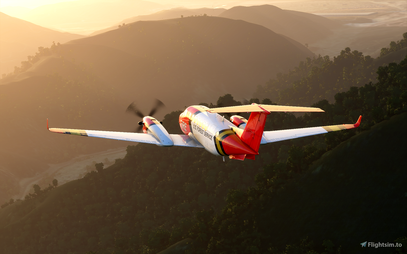 U.S. Forest Service - Fire for Microsoft Flight Simulator | MSFS