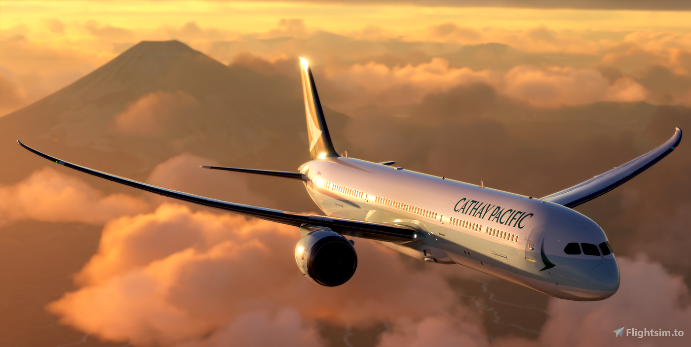Cathay Pacific 787-10 | New Method for Microsoft Flight Simulator | MSFS