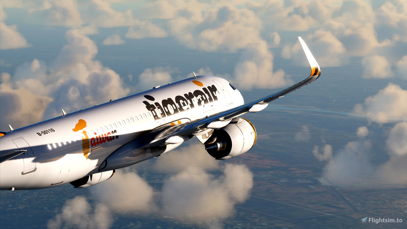 Tigerair Taiwan A320neo » Microsoft Flight Simulator