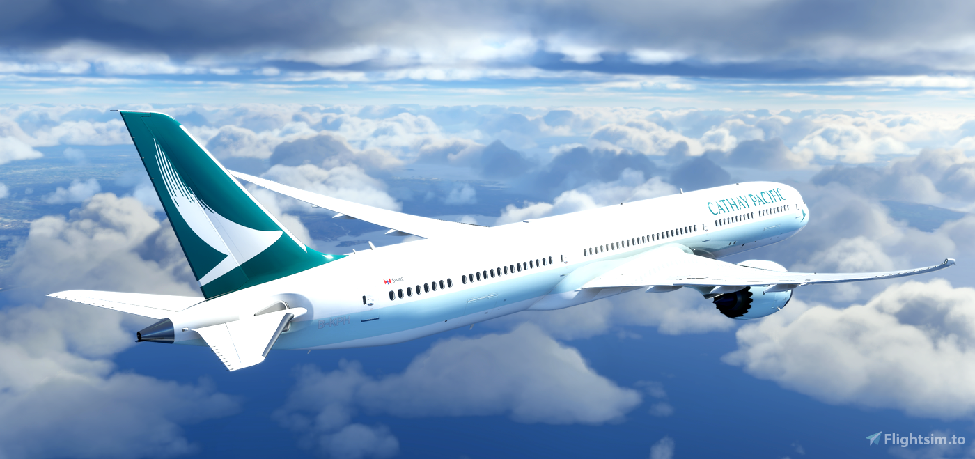 Cathay Pacific 787-10 | New Method for Microsoft Flight Simulator | MSFS