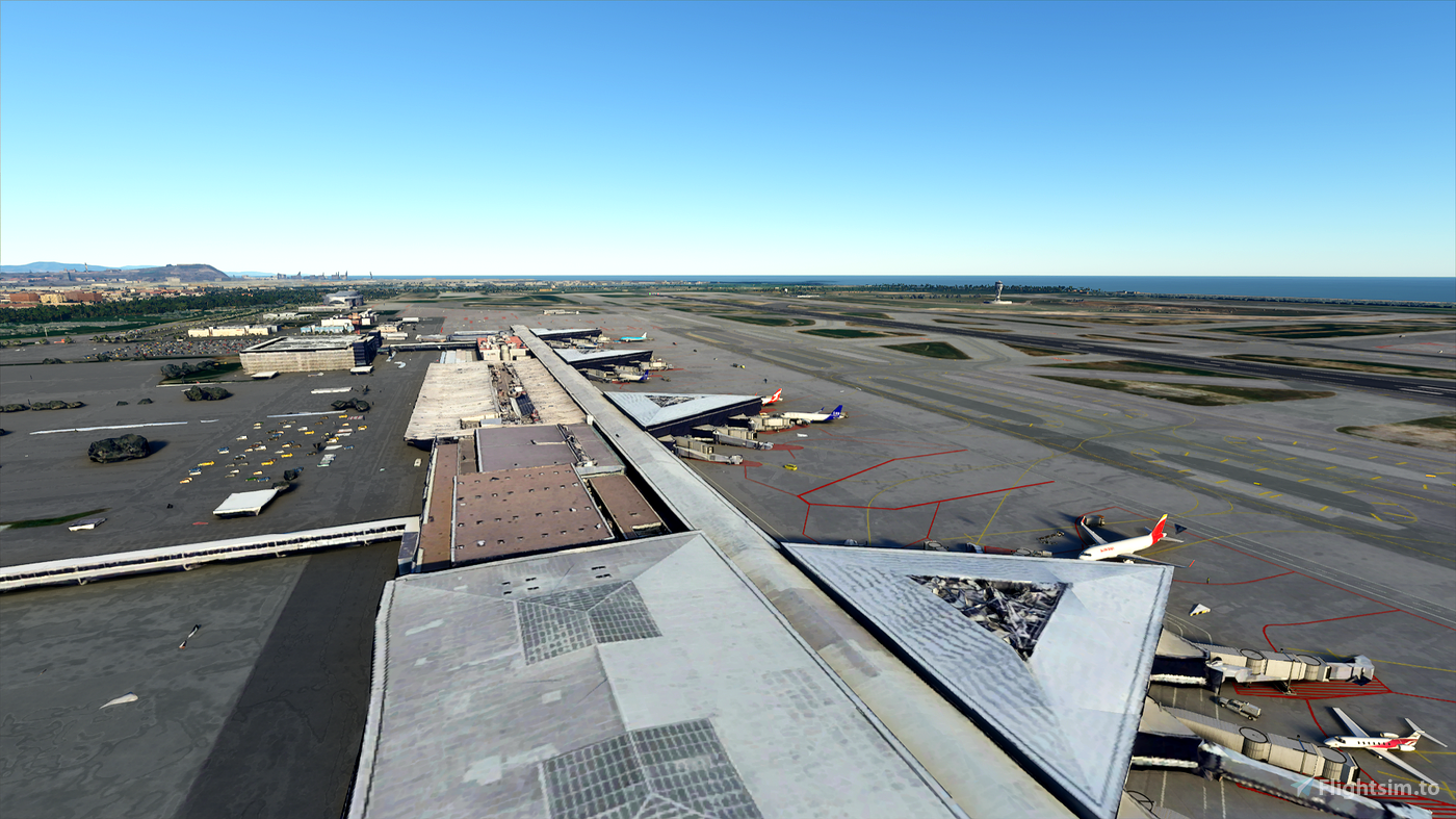 Barcelona-El Prat Intl - [LEBL] for Microsoft Flight Simulator | MSFS