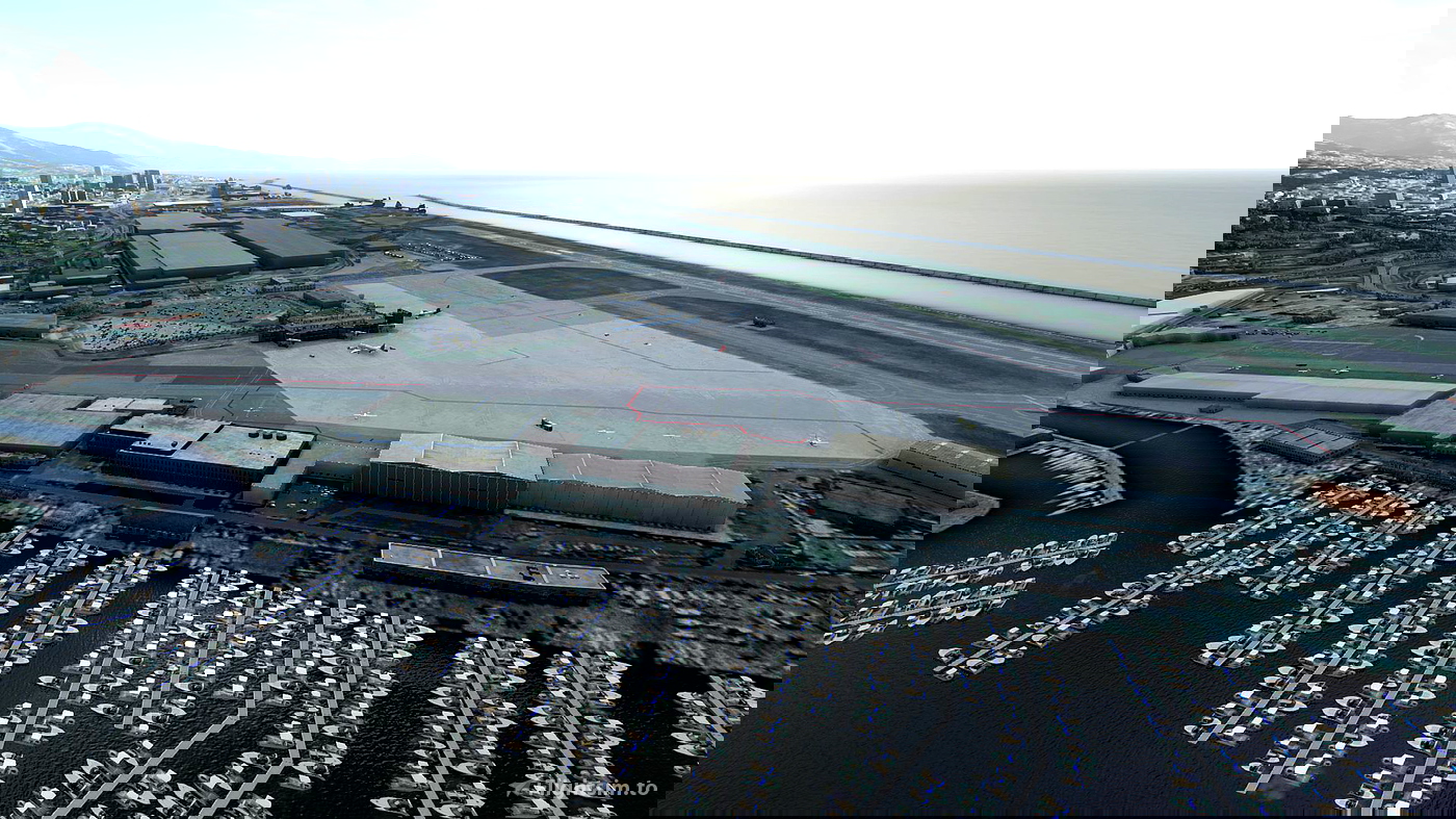 Genova Cristoforo Colombo airport (LIMJ) - Italy for Microsoft Flight ...