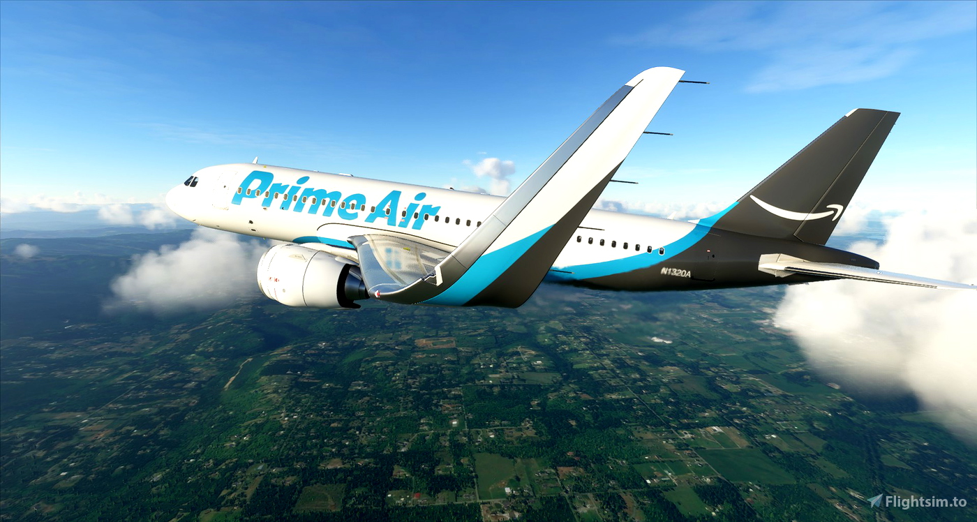 Amazon Prime Air - White & Blue Liveries - 8K for Microsoft Flight ...