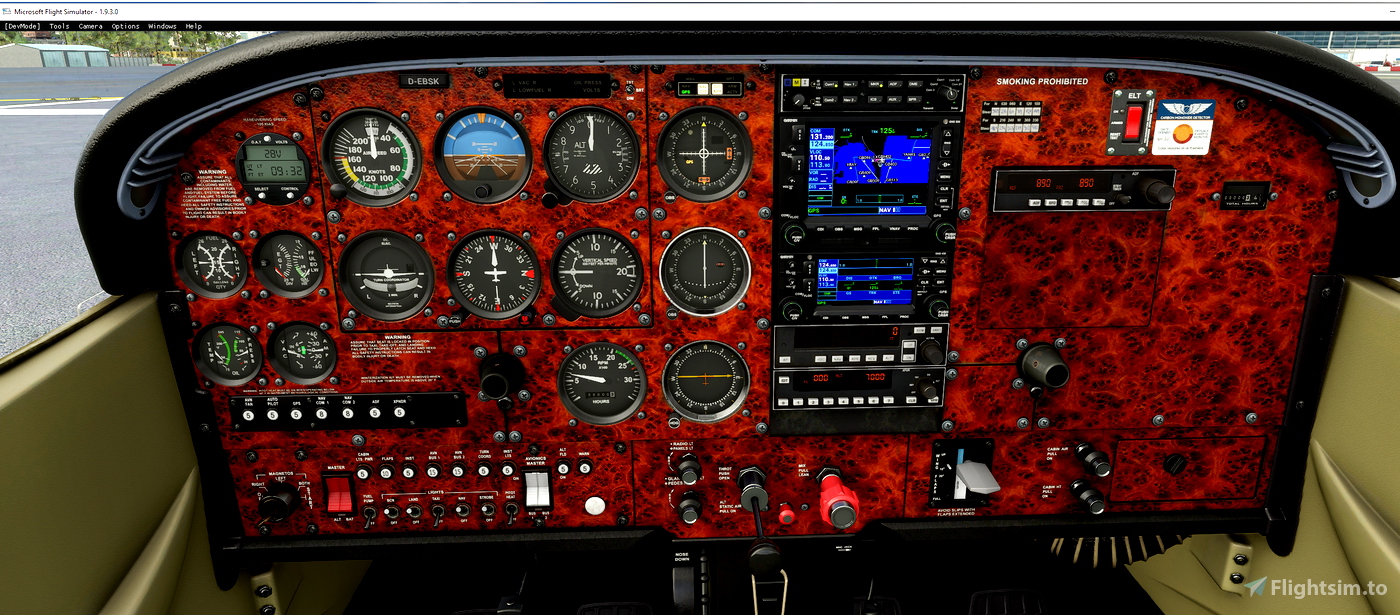 Cessna C 172 Classic panel file for Microsoft Flight Simulator | MSFS