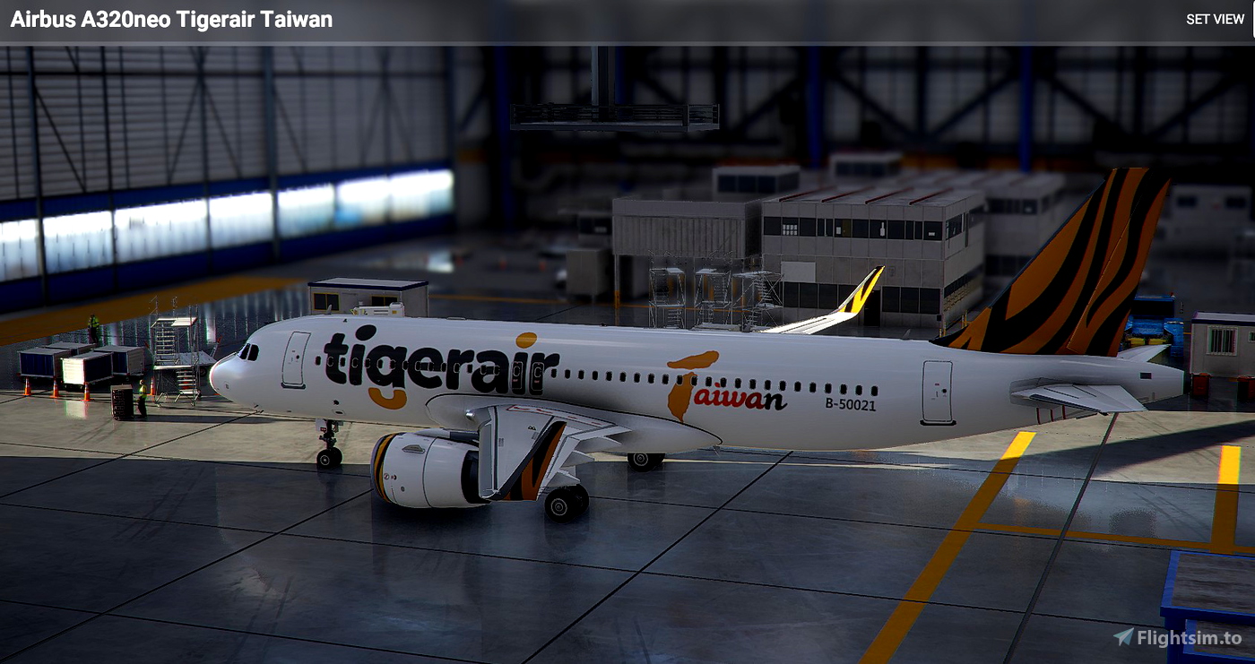 Tigerair Taiwan A320neo » Microsoft Flight Simulator