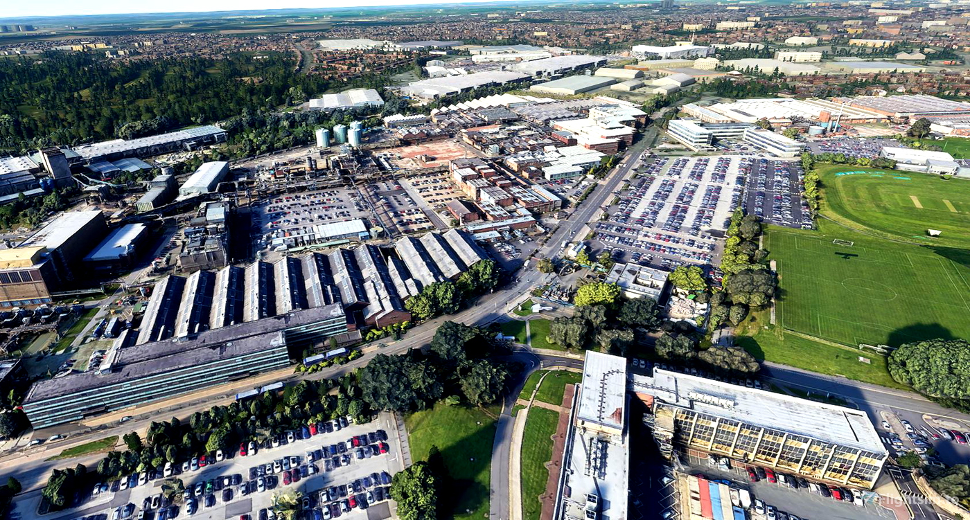 Rolls-Royce Derby Scenery for Microsoft Flight Simulator | MSFS