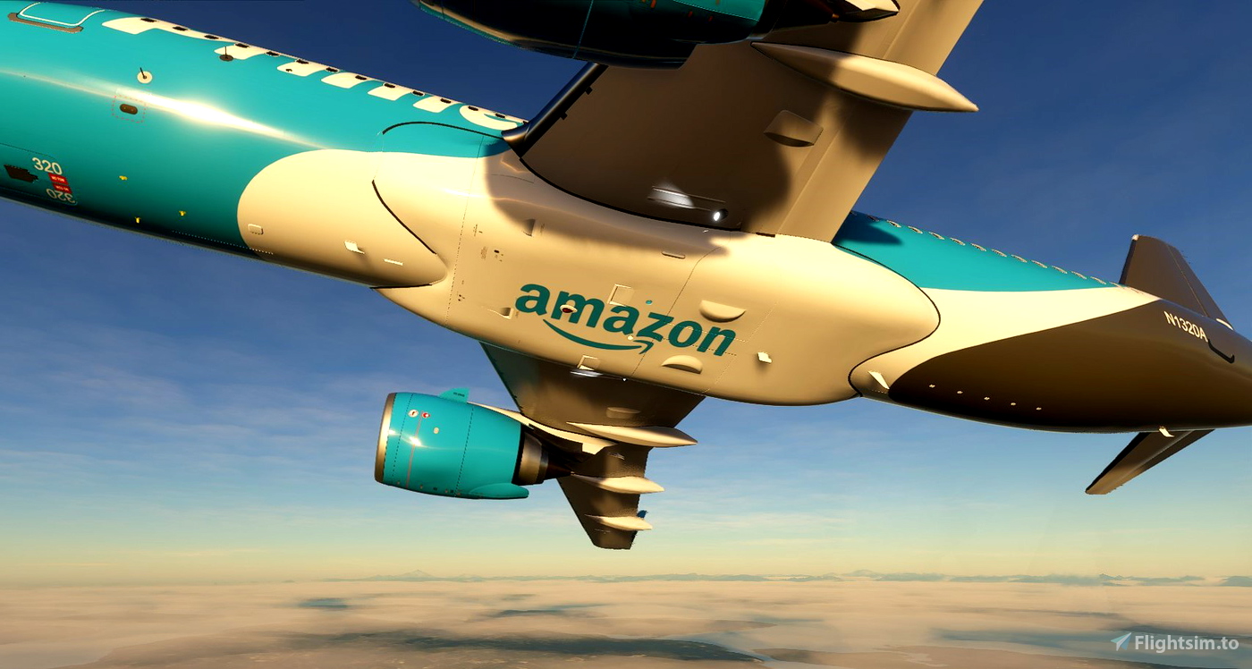 Amazon Prime Air - White & Blue Liveries - 8K for Microsoft Flight ...