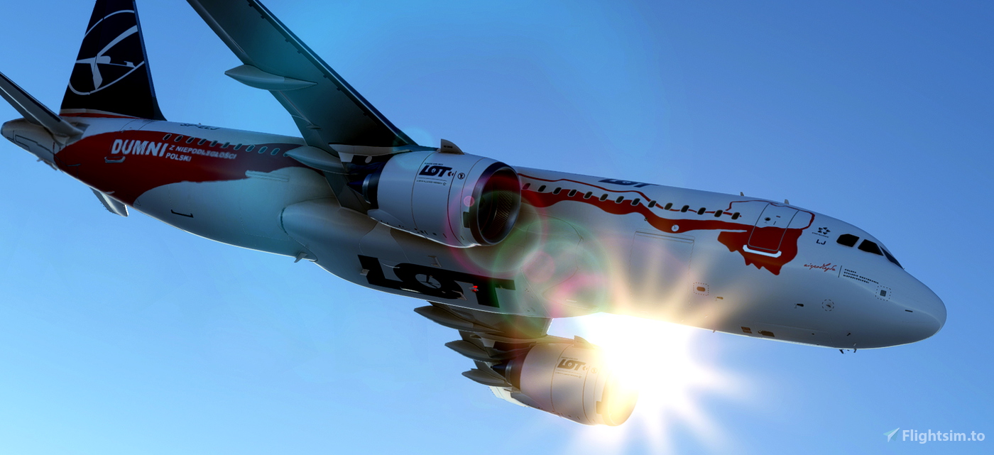 PLL "LOT" Independence Day Livery [patch 5] pour Microsoft Flight ...