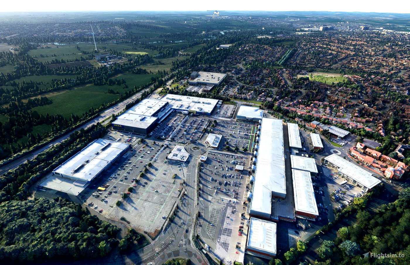 Giltbrook Retail Park for Microsoft Flight Simulator | MSFS