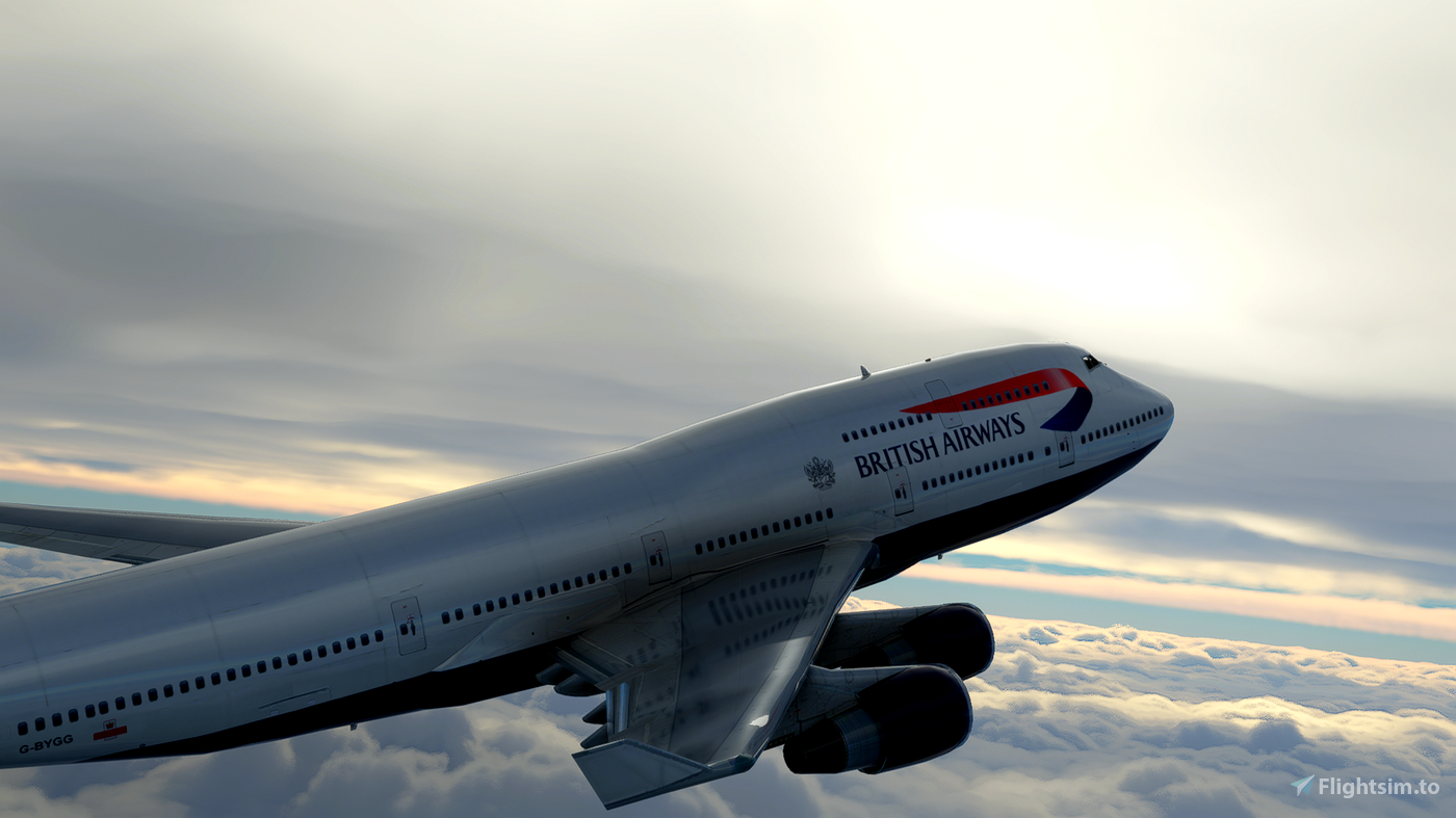 Boeing 747-400 British Airways for Microsoft Flight Simulator | MSFS