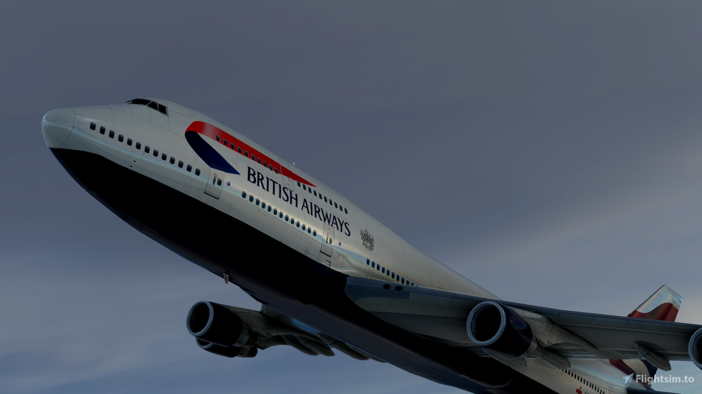 Boeing 747-400 British Airways for Microsoft Flight Simulator | MSFS