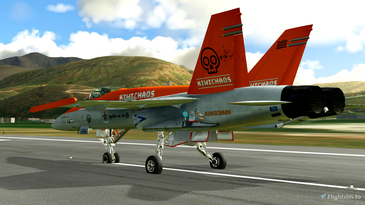 MSFS Kiwichaos F18 package pour Microsoft Flight Simulator | MSFS