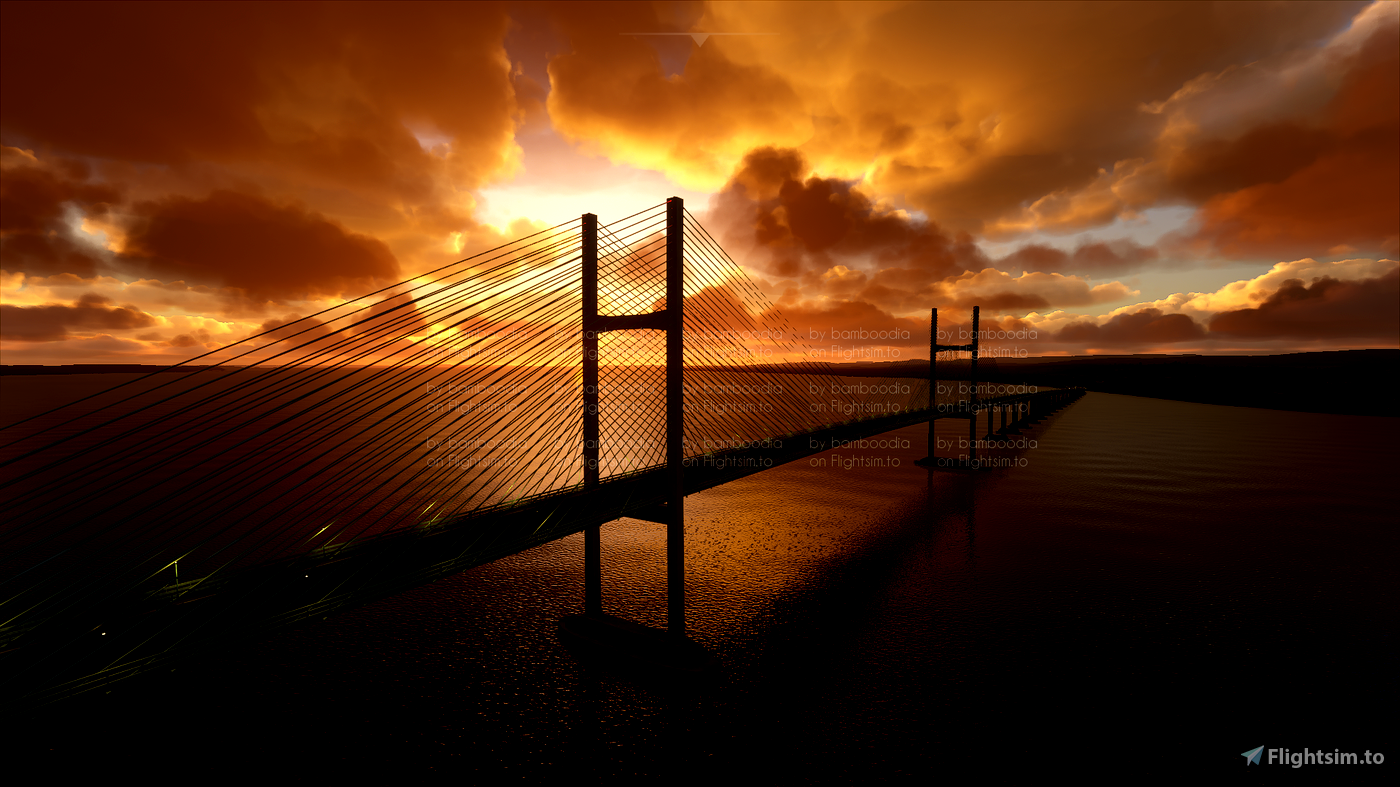 Severn Bridges, UK for Microsoft Flight Simulator | MSFS