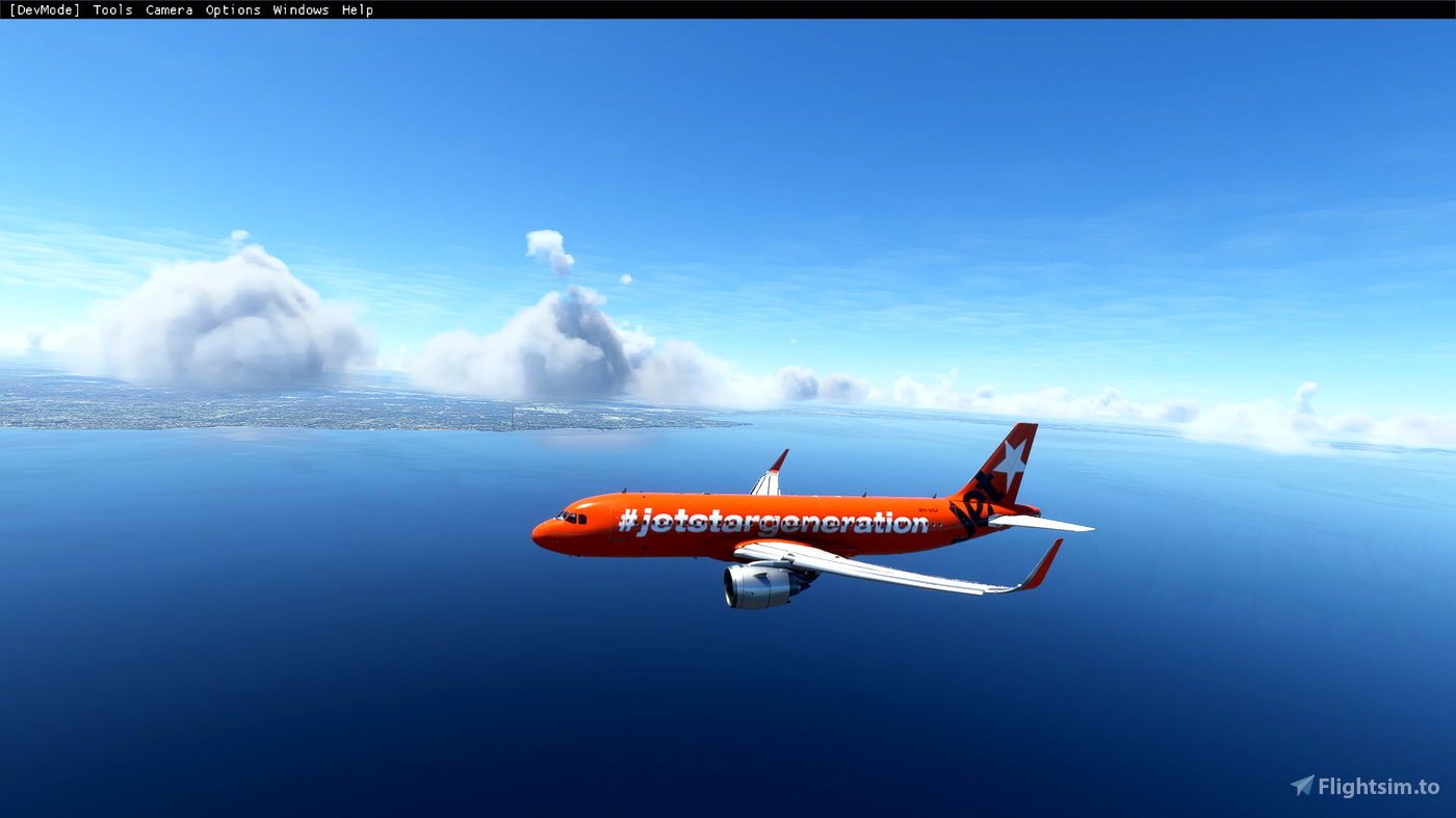 Jetstar - Jaffa Jet (8K Livery) for Microsoft Flight Simulator | MSFS