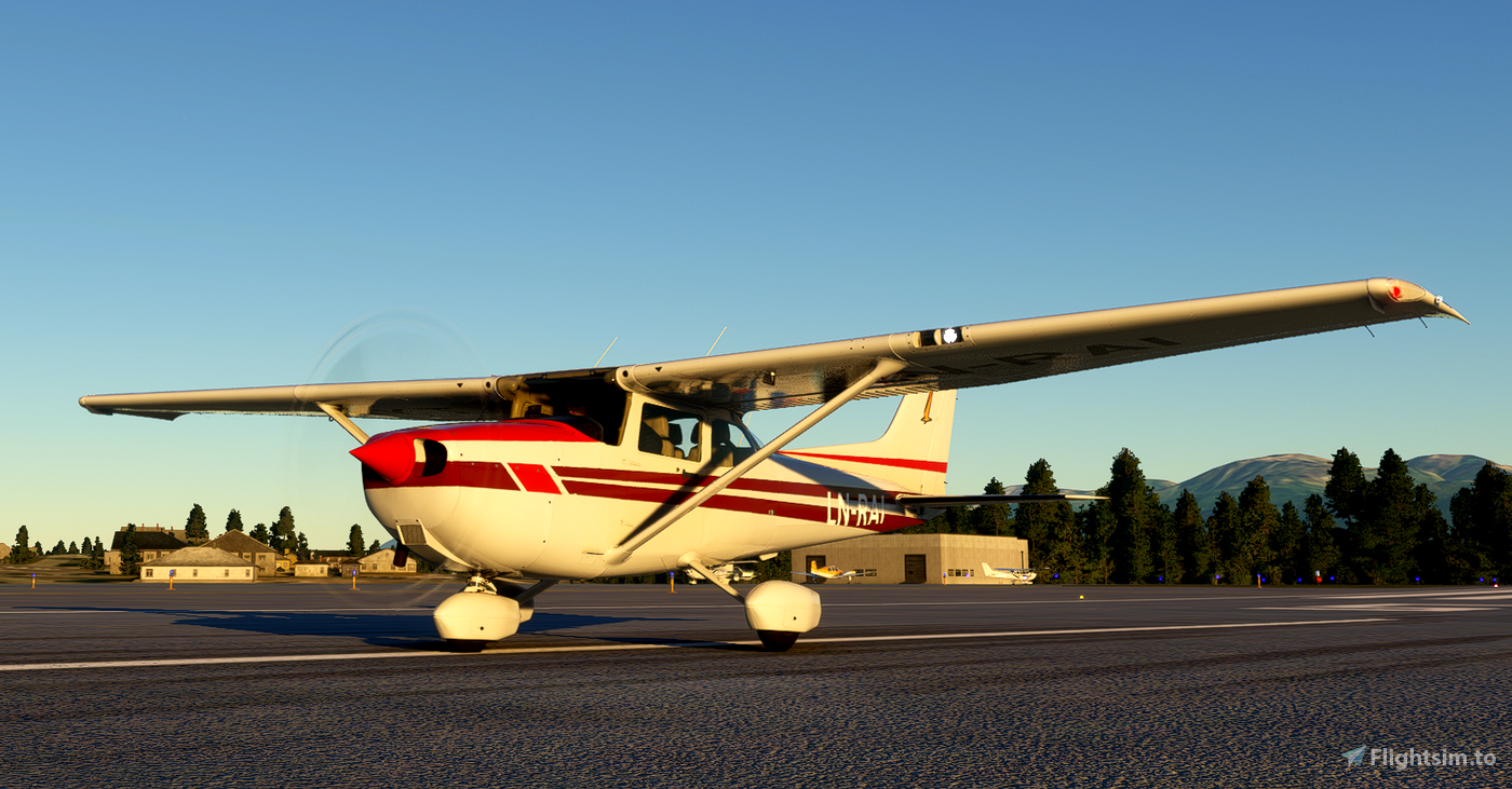 LN RAI Norwegian C172N for Microsoft Flight Simulator | MSFS