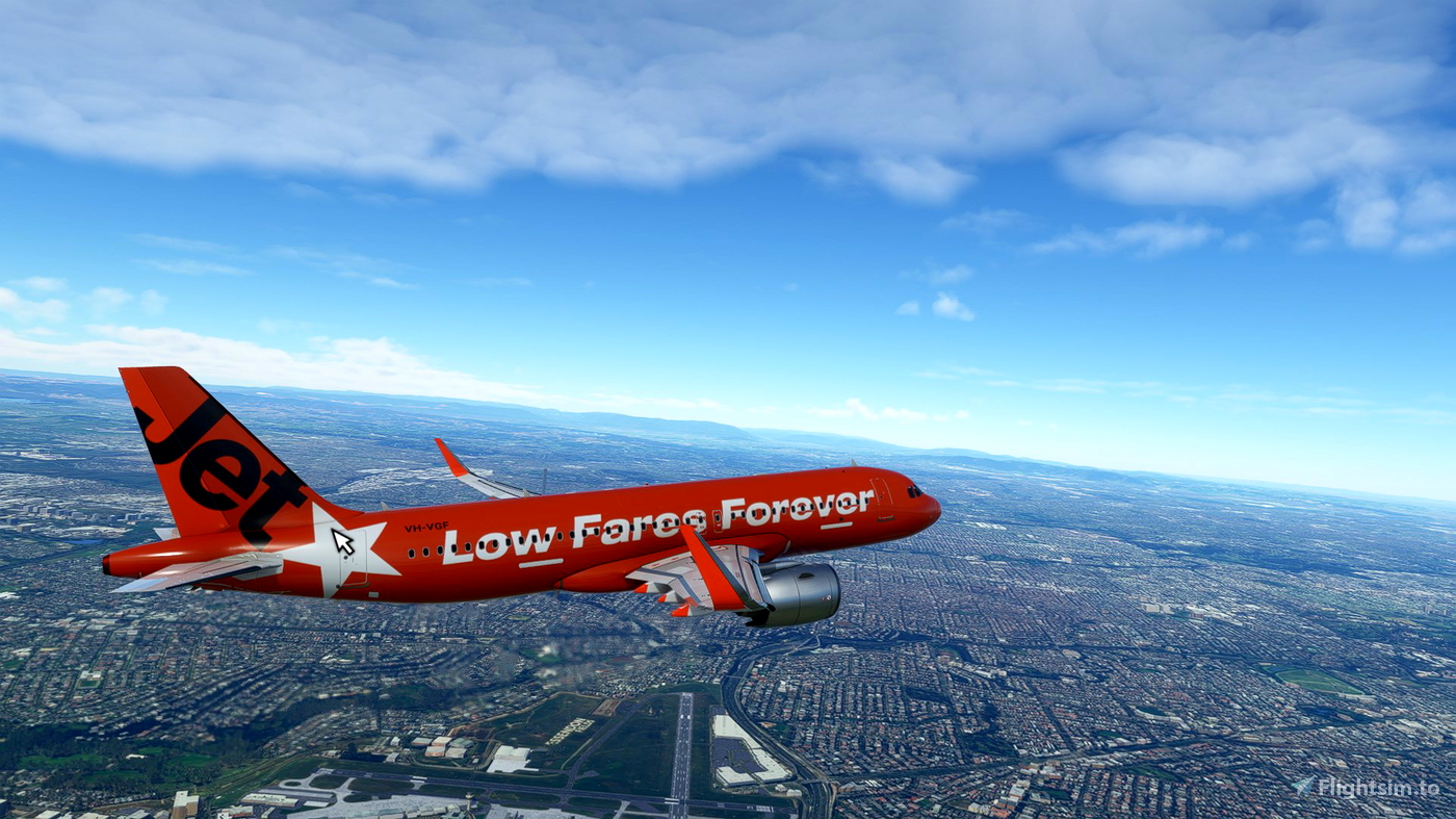Jetstar - Jaffa Jet (8K Livery) for Microsoft Flight Simulator | MSFS