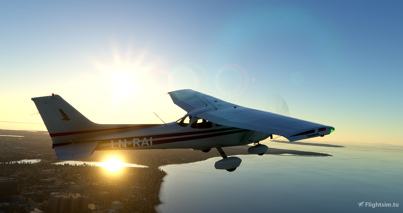 LN RAI Norwegian C172N for Microsoft Flight Simulator | MSFS