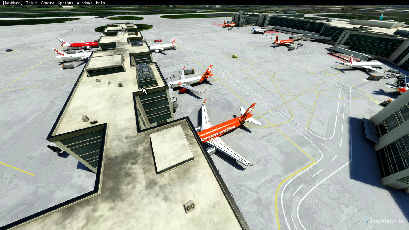 Jetstar - Jaffa Jet (8K Livery) for Microsoft Flight Simulator | MSFS