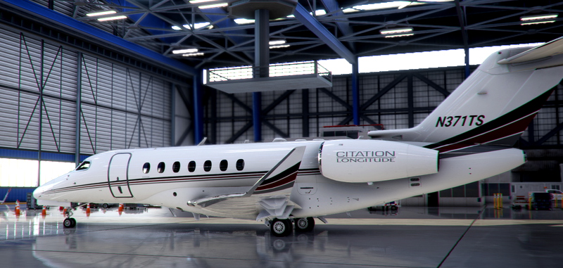 NETJETS Citation Longitude for Microsoft Flight Simulator | MSFS