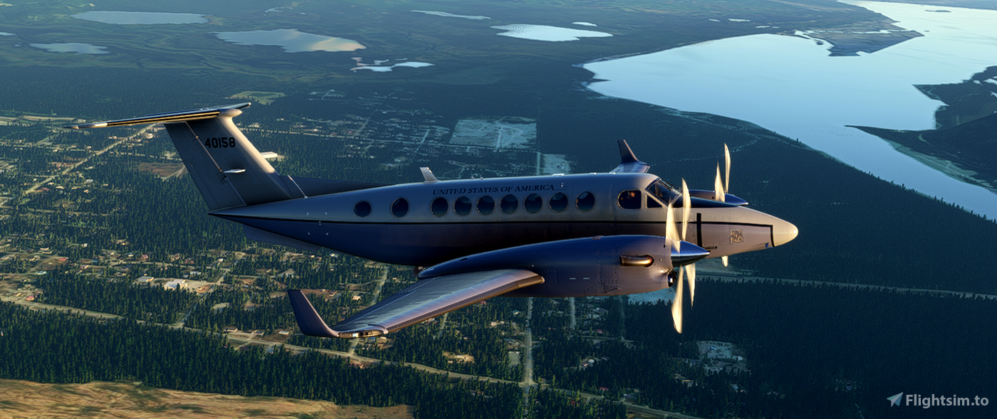 US Army MC-12V Super King Air for Microsoft Flight Simulator | MSFS