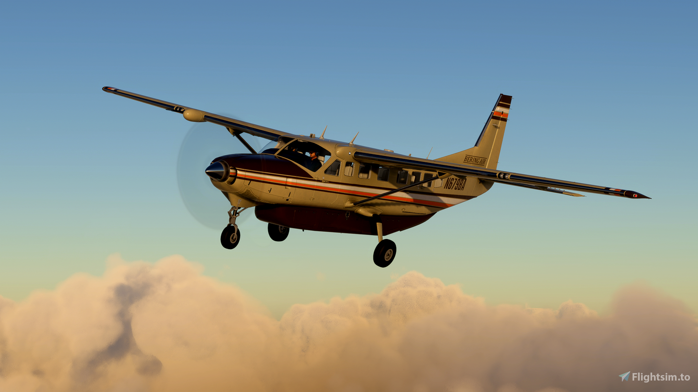 Cessna 208B Bering Air N679BA for Microsoft Flight Simulator | MSFS