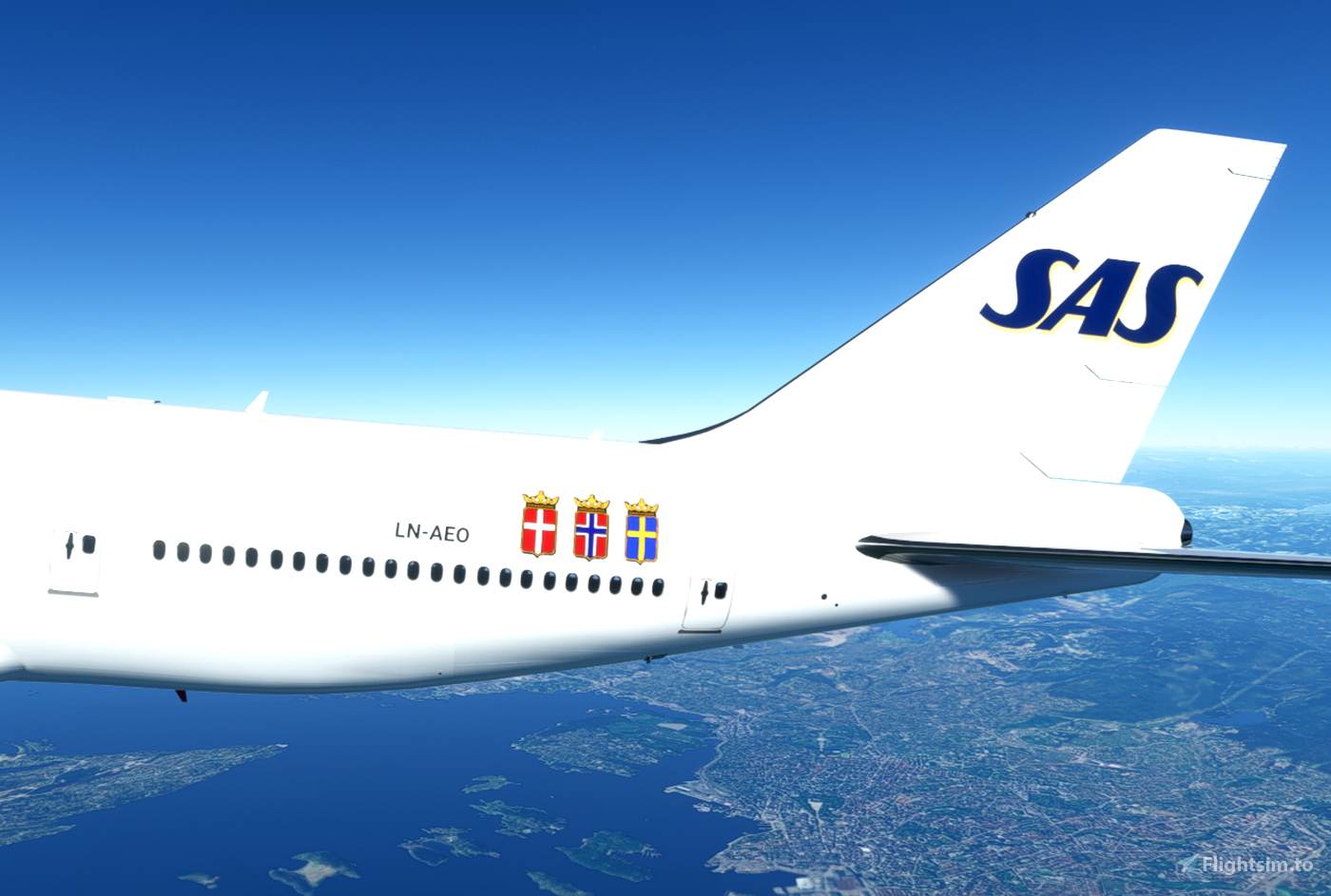 SAS / RETRO / 747-8 for Microsoft Flight Simulator | MSFS