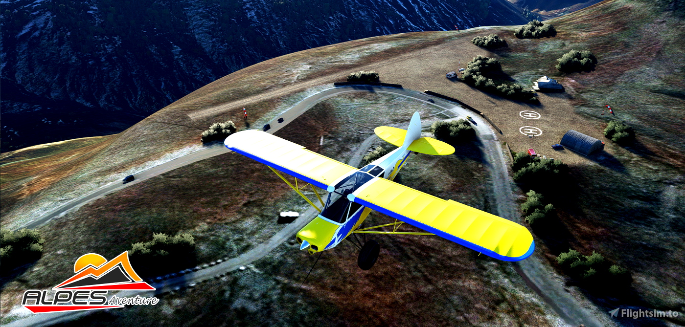 new tracks in the Alps for Microsoft Flight Simulator | MSFS