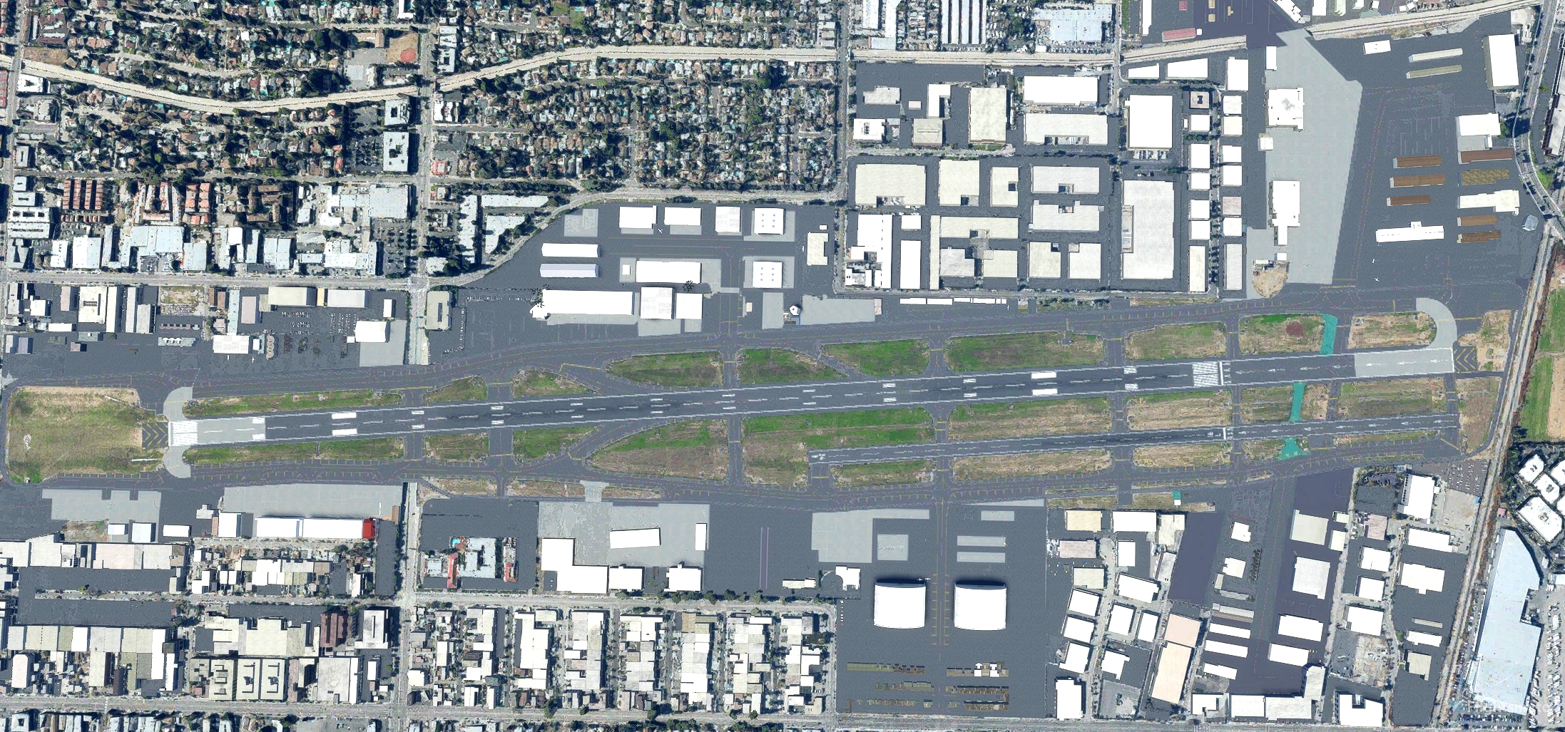 Van Nuys Airport, Van Nuys CA USA - KVNY V1.5 » Microsoft Flight Simulator