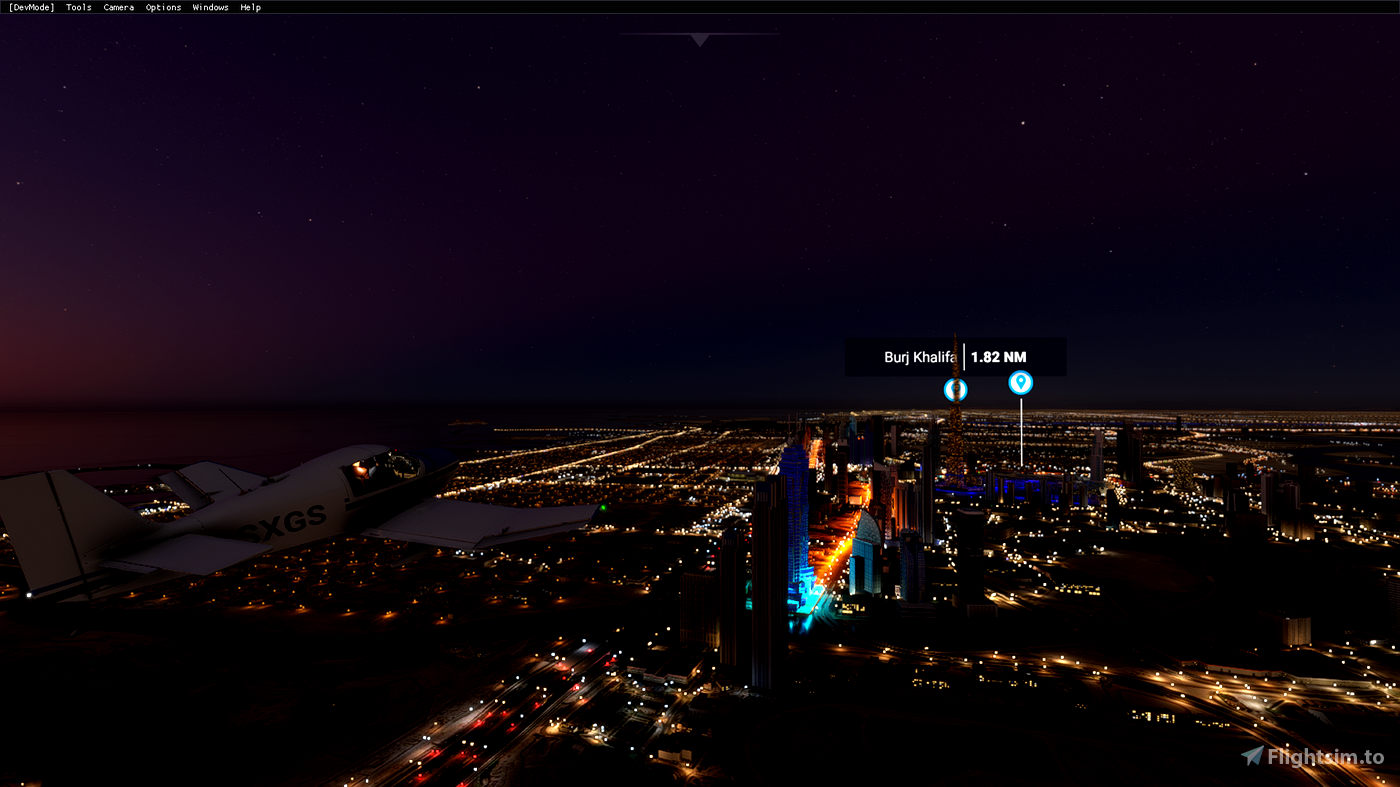 PROJET DUBAI Enhanced + Night Light for Microsoft Flight Simulator | MSFS