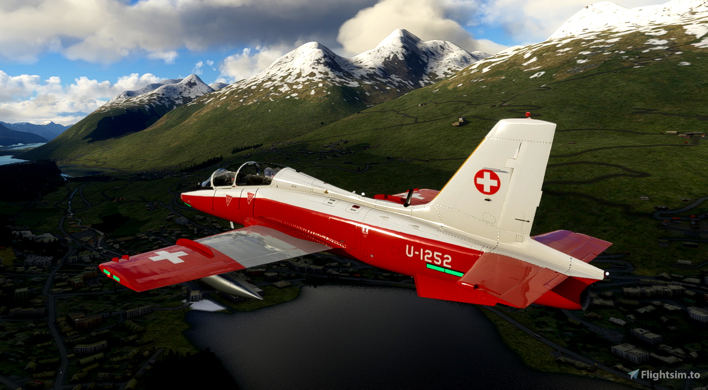 MB-339PAN Swiss Air Force U-1252 for Microsoft Flight Simulator | MSFS