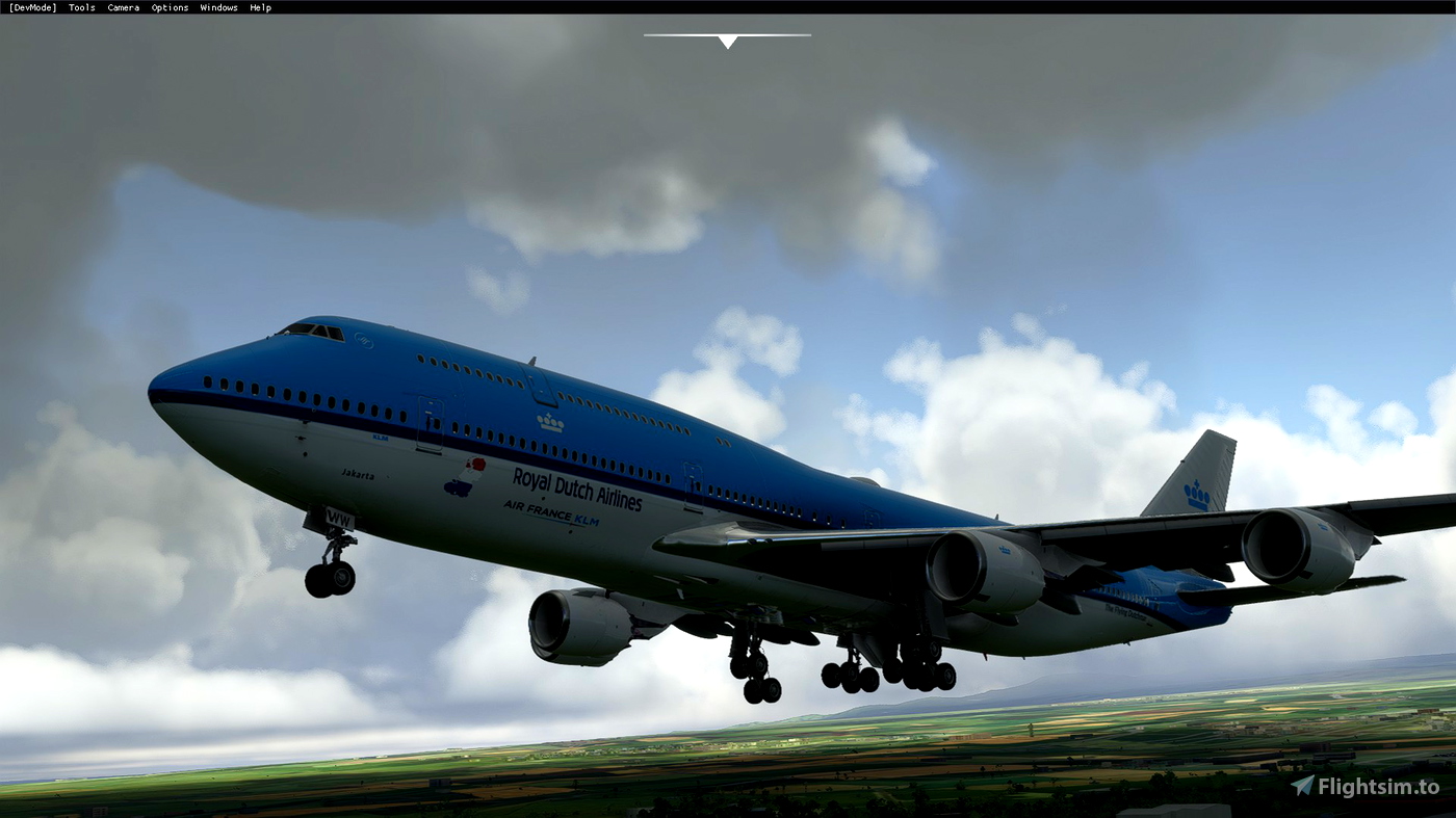 Boeing 747-8 KLM Jakarta for Microsoft Flight Simulator | MSFS
