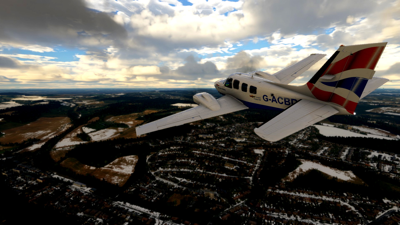 Beechcraft Baron G58 British Airways Flying Club (8K) for Microsoft ...