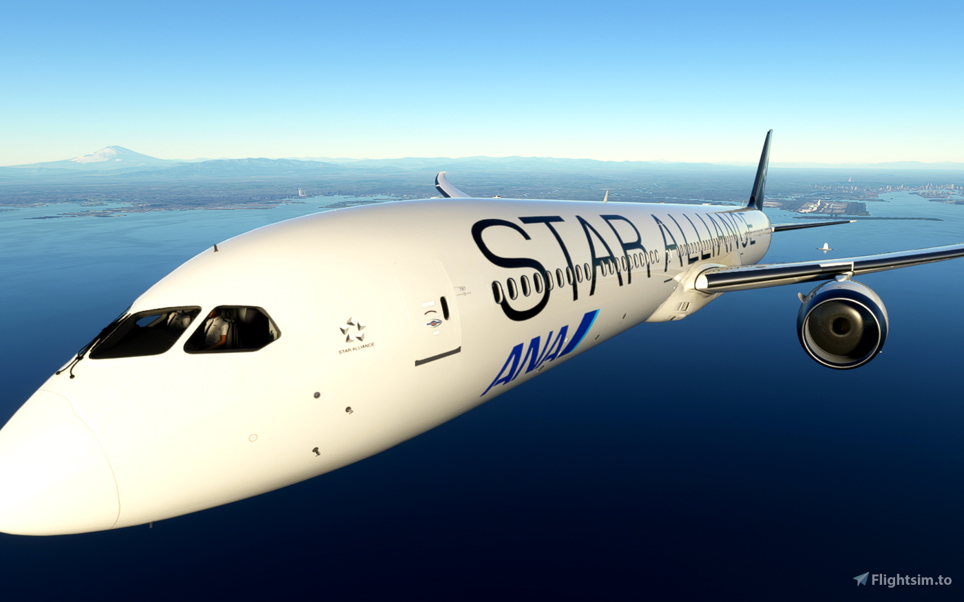 ANA (Star Alliance) 787-10 [4K] » Microsoft Flight Simulator