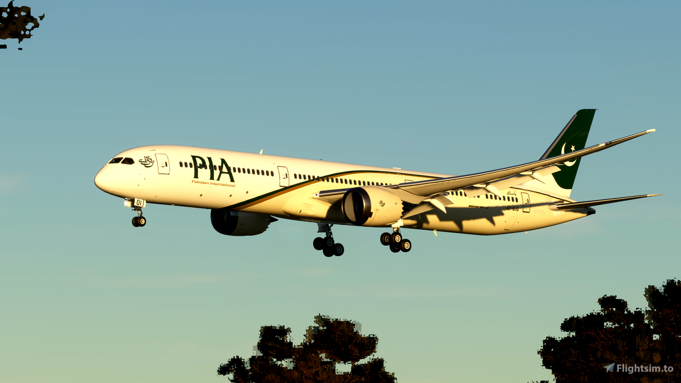 Pakistan International Airlines B787-10 PIA (AP-BID) para Microsoft ...