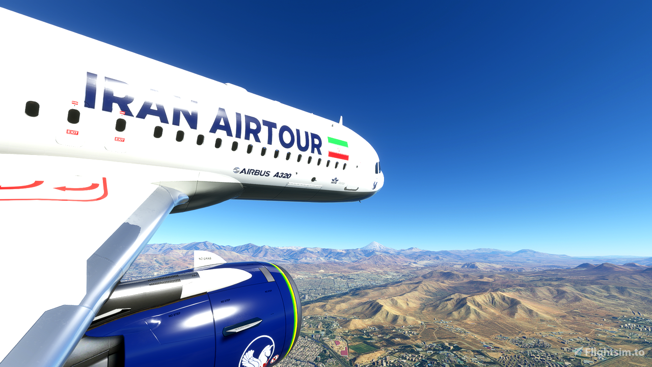 Iran Air Tour A320 Neo for Microsoft Flight Simulator | MSFS
