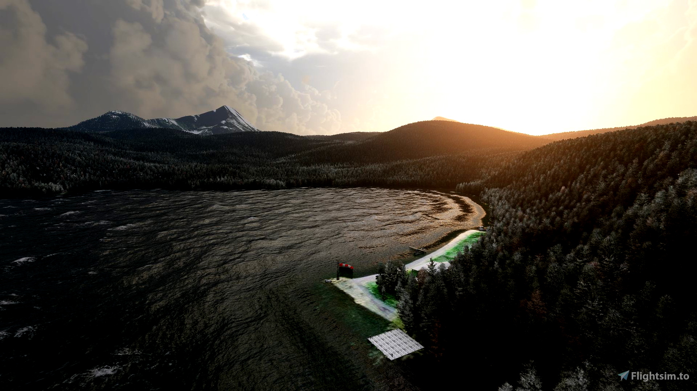 Blue Fox Bay Cabin seaplane base (BFB), Afognak island, Kodiak, Alaska ...