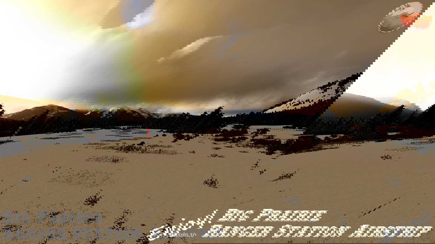 USFS Big Prairie Ranger Station Airfield, MT, USA for Microsoft Flight ...