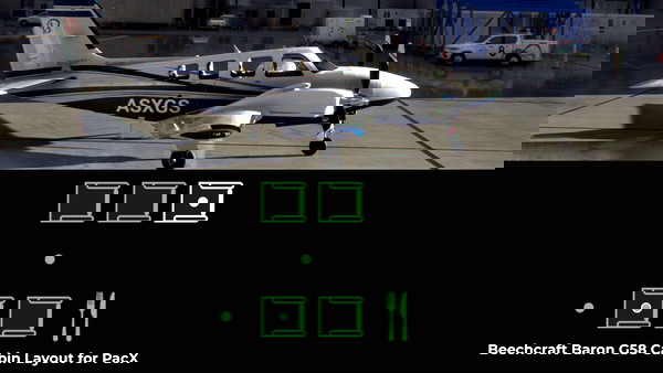 Cessna Citation CJ4 Cabin Layout for PACX. for Microsoft Flight ...