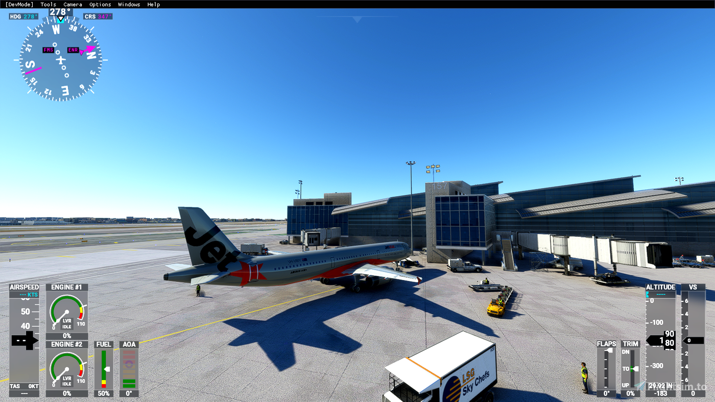 A321 Jetstar Livery for Microsoft Flight Simulator | MSFS
