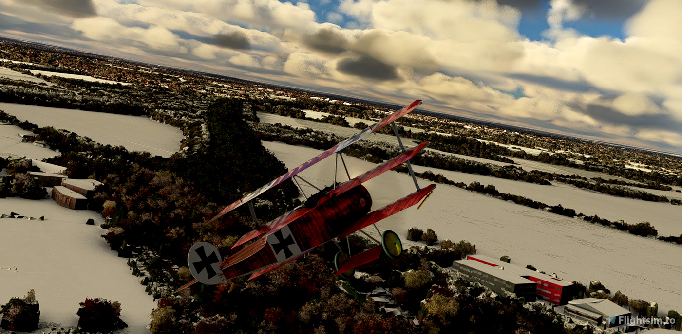 Fokker Dr.1 Triplane Red Baron for Microsoft Flight Simulator | MSFS