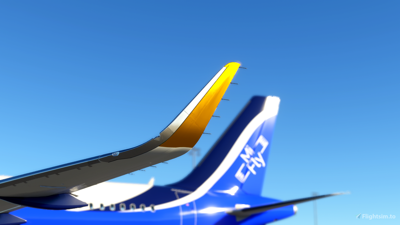 MiFly Alpha Livery (Read Description) for Microsoft Flight Simulator | MSFS