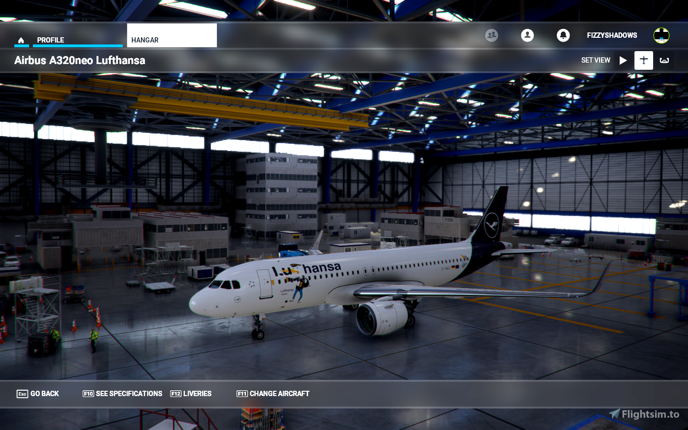 A320neo Lufthansa LU Sticker for Microsoft Flight Simulator | MSFS