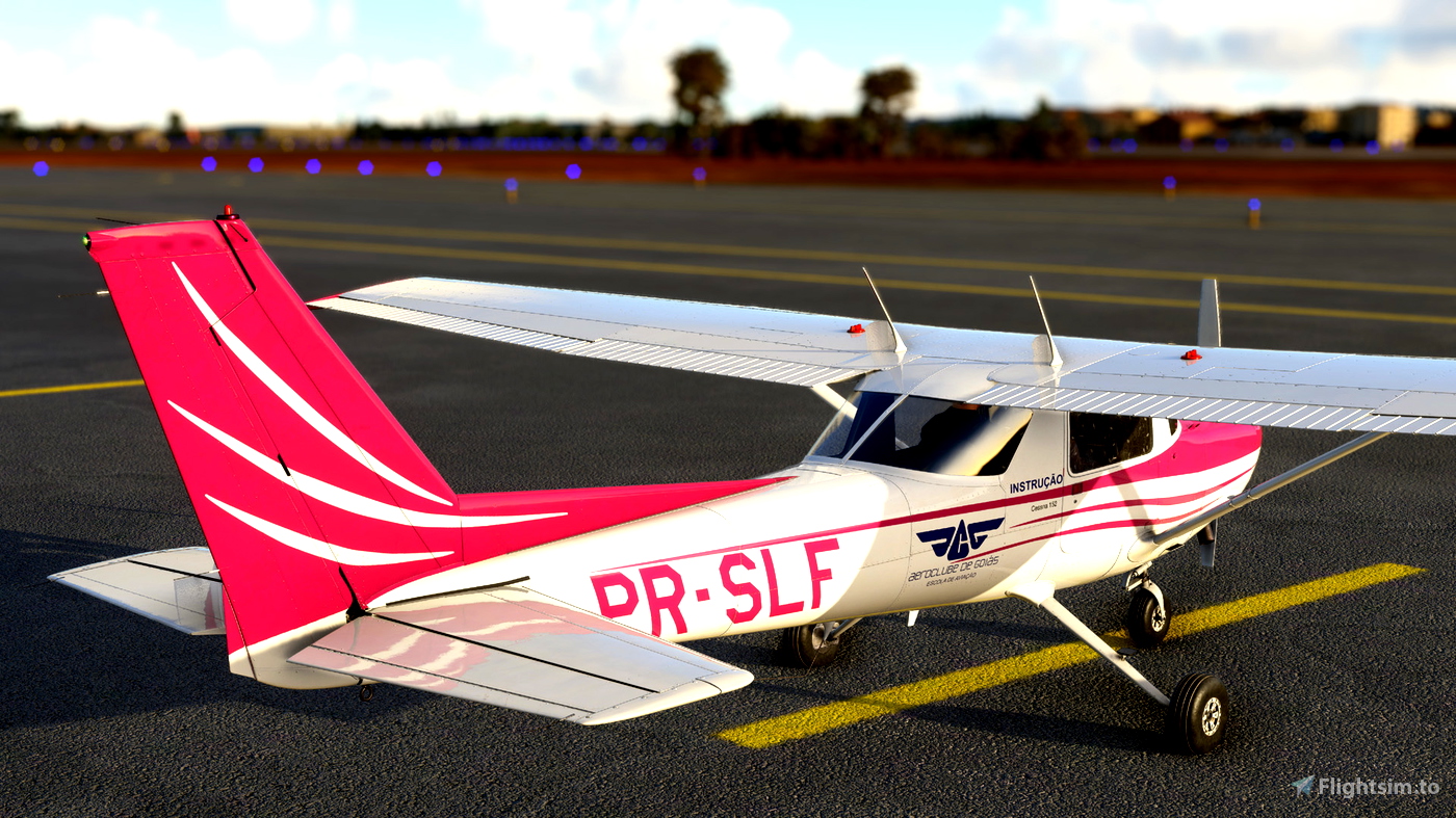 C152 - Aeroclube de Goiás - PR-SLF Pink Livery for Microsoft Flight ...
