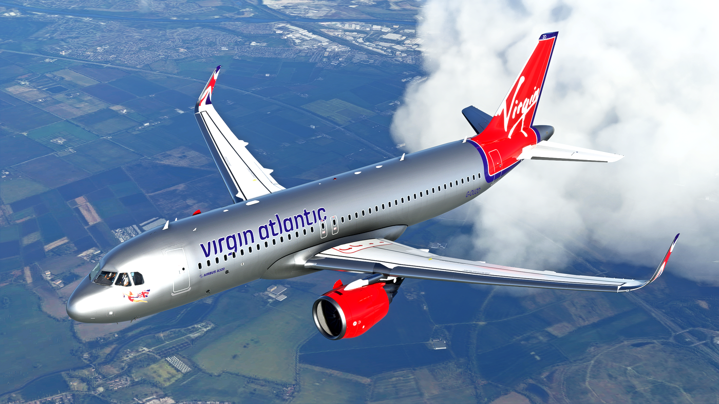 Virgin Atlantic (Old Colors) - A320Neo [8K] for Microsoft Flight ...