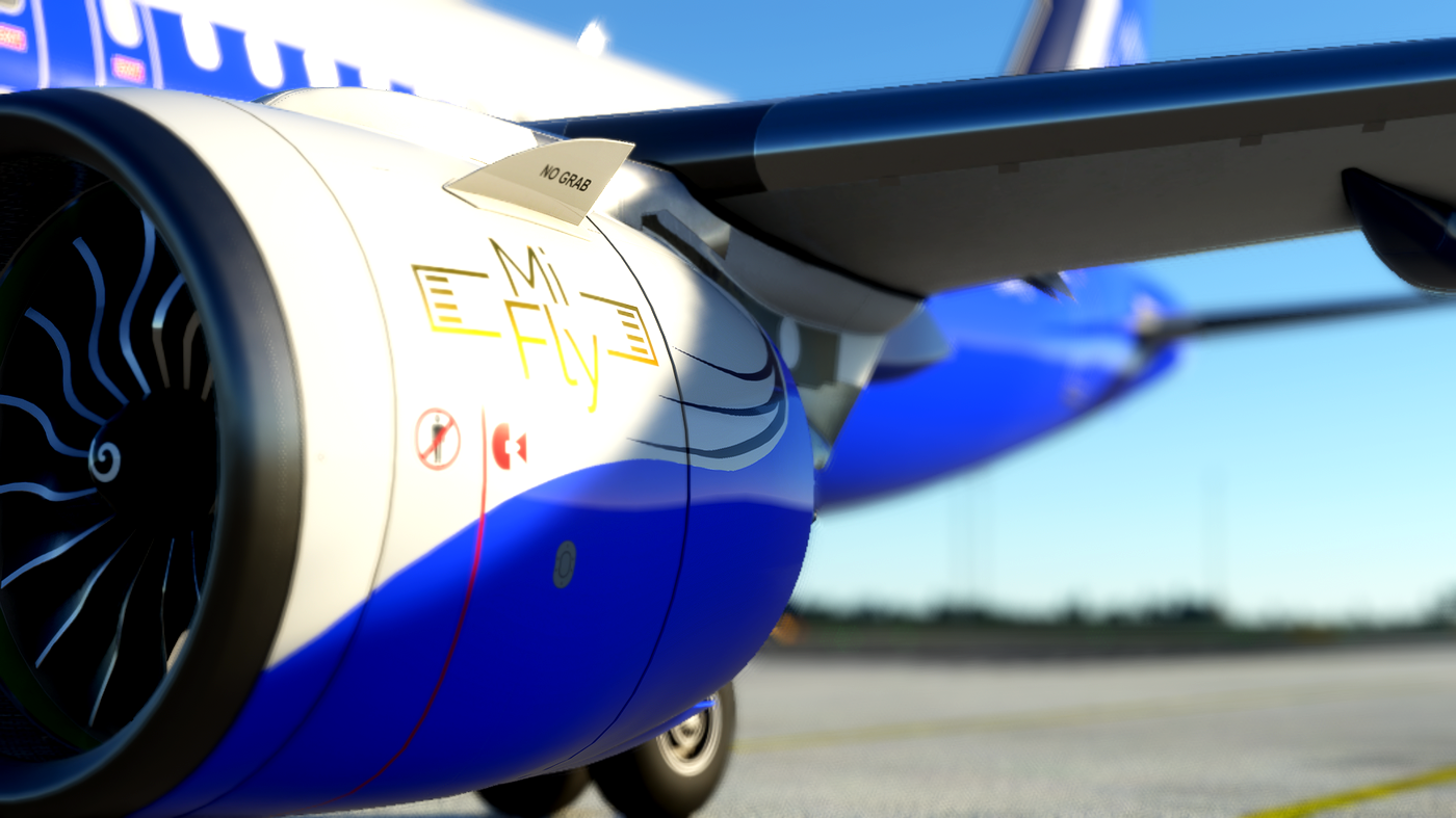 MiFly Alpha Livery (Read Description) for Microsoft Flight Simulator | MSFS
