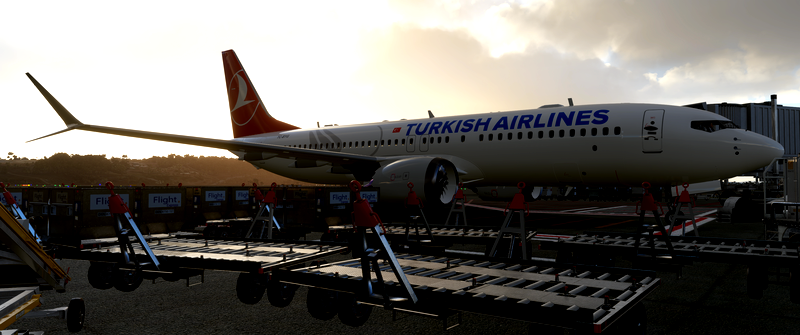 Bredok3d-boeing 737 MAX Turkish Airlines Livery for Microsoft Flight ...