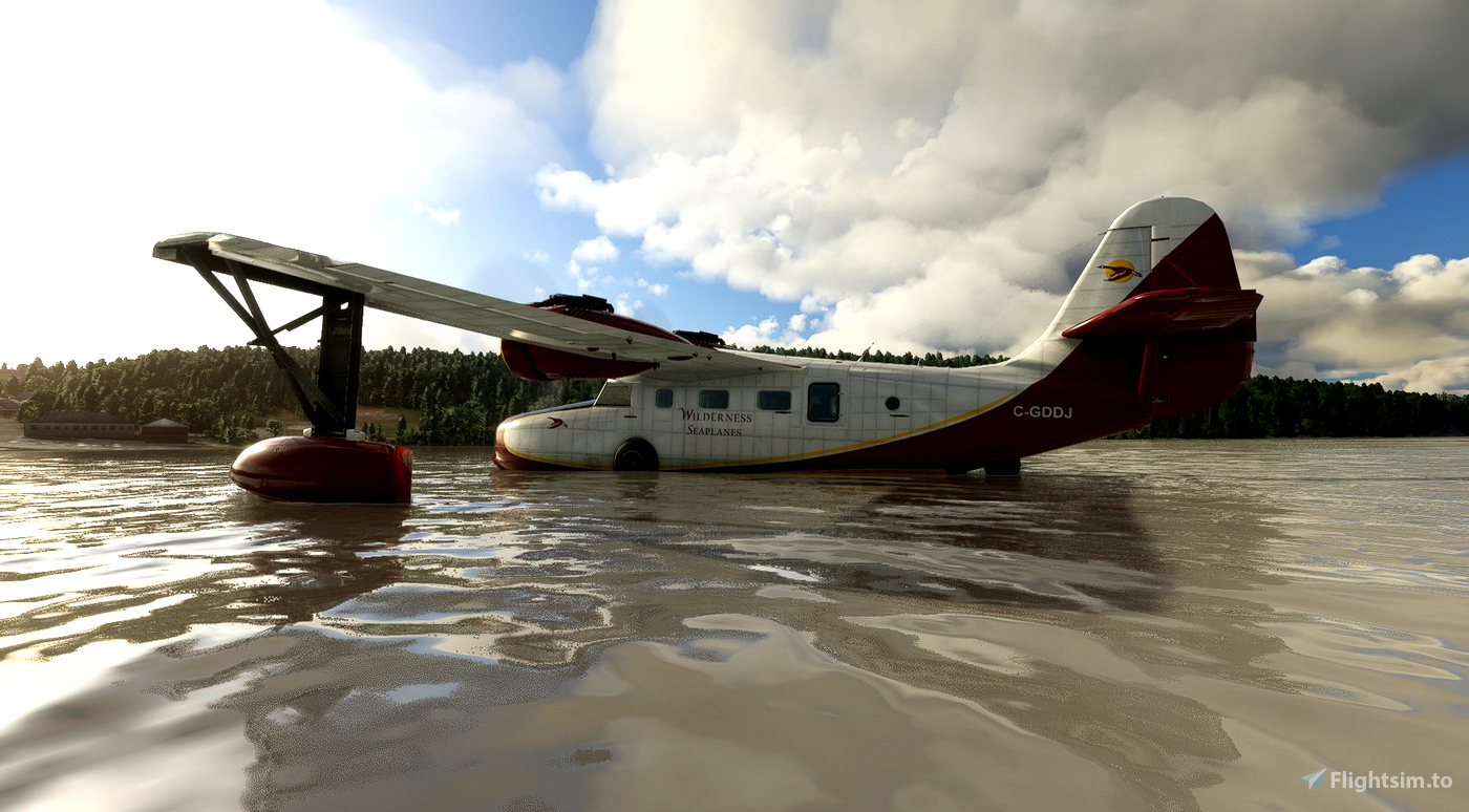 Grumman Goose C-GDDJ Wilderness Seaplanes for Microsoft Flight ...