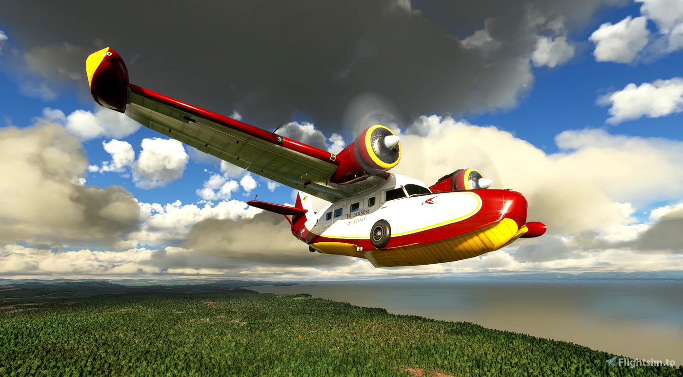 Grumman Goose C-GDDJ Wilderness Seaplanes for Microsoft Flight ...