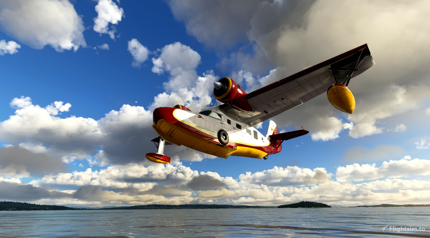 Grumman Goose C-GDDJ Wilderness Seaplanes for Microsoft Flight ...