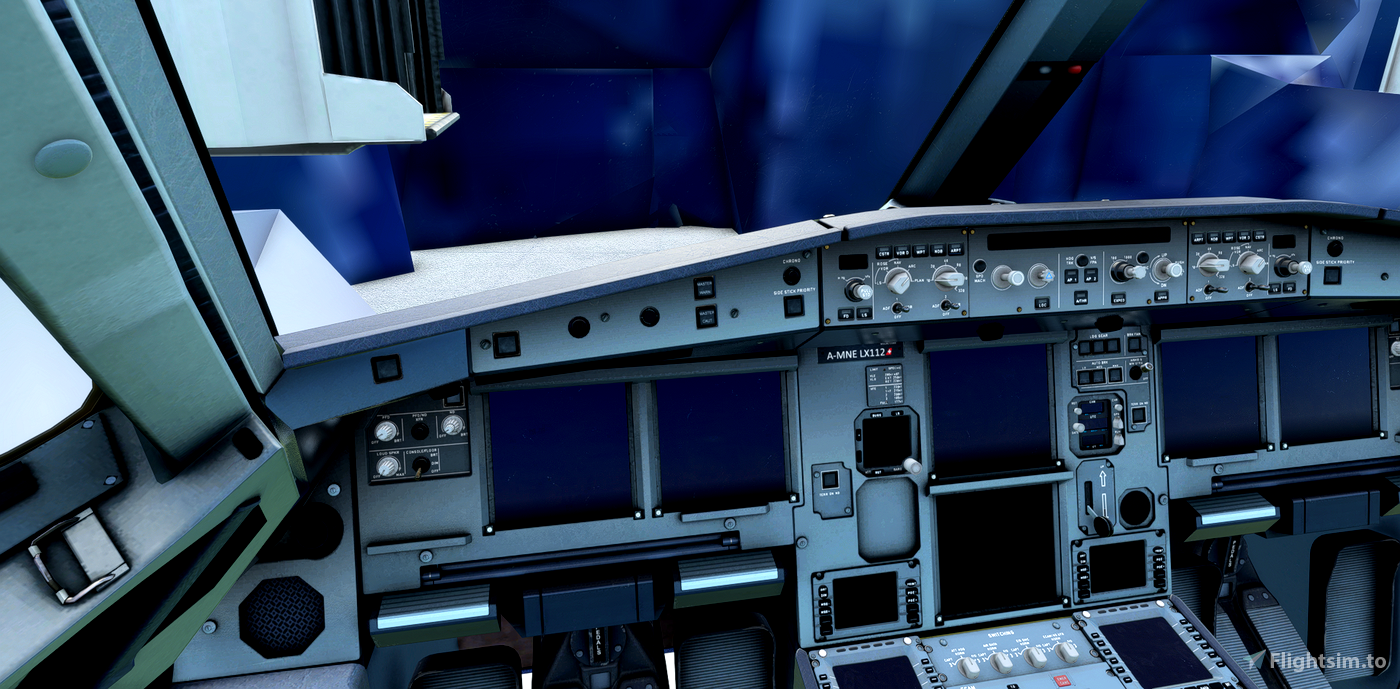 SWISS Selcal Code Plate for A32NX for Microsoft Flight Simulator | MSFS